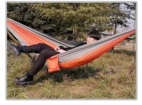 China Recycled Lightweight Parachute Fabric Material Outdoor Hammock Hanging Chair Portable Folding Hammock Design for sale