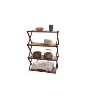 China Folding Racks Space Saving Retractable Shelves Storage No Need To Assemble 40kg Load Capacity for sale