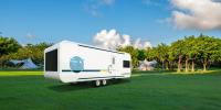 China Custom Camper Trailer Customizable Tires Travel Hotel Trailers RV for sale