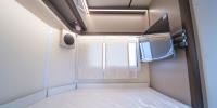 China Retro Rent Camping Trailer Rv Holiday Home For Camp Spacious Space Layout for sale