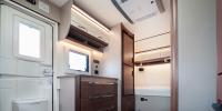 China Retro Rent Camping Trailer Rv Holiday Home For Camp Spacious Space Layout for sale