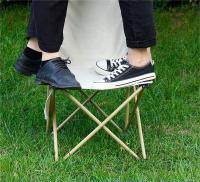 China Outdoor Folding Camping Chairs Folding Stool Portable Fishing Chair Logo Can Be Printed for sale