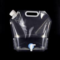 China 5L Folding Water Bag Storage With Valve Outdoor Large Capacity Foldable for sale
