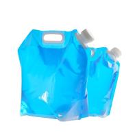 China 5L Folding Water Bag Storage With Valve Outdoor Large Capacity Foldable for sale