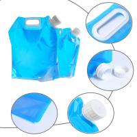 China 5L Folding Water Bag Storage With Valve Outdoor Large Capacity Foldable for sale