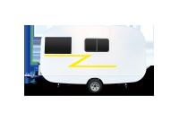 China Rugged Camper Trailers For Off Road Adventures Cathodic Electrophoresis Process for sale