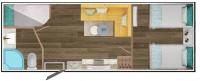China Customizable Electrophoresis Process RV With Large Space Complete Configuration Good Privacy for sale
