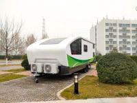 China Eco friendly Highway Trailer RV with Aluminum Skeleton and FRP Shell for sale