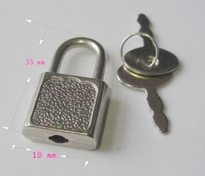 China mini padlock for diary in zinc alloy for sale