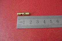 China wooden boxes small solid Cylinder brass hinge for sale