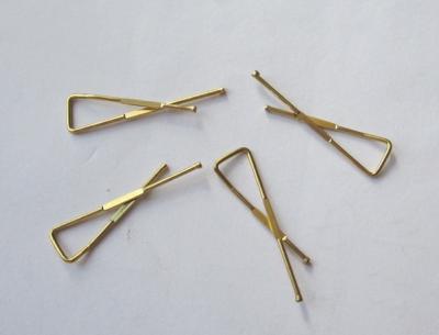 China decorative X shape metal shirt clip / sliver alloy clip for sale