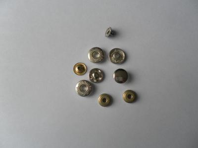 China Snap Fastener Metal Buttons Press Stud for sale