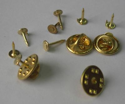 China Brass butterfly clutch pin/Butterfly pin back for garment for sale