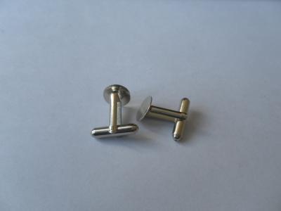 China Fashion stainless steel cufflink back for sale