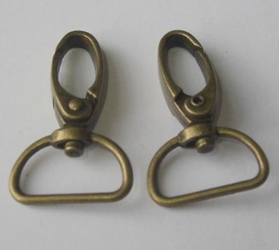 China High quality snap hook with anti-brass color for sale