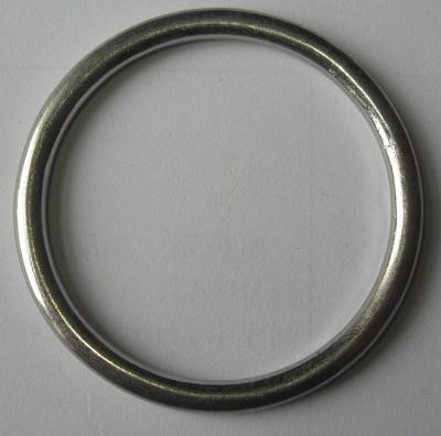 China stainless steel welded round rings hardware for sale