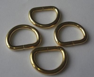 China Metal D Ring Mini Metal D Ring 10mm D Rings for sale