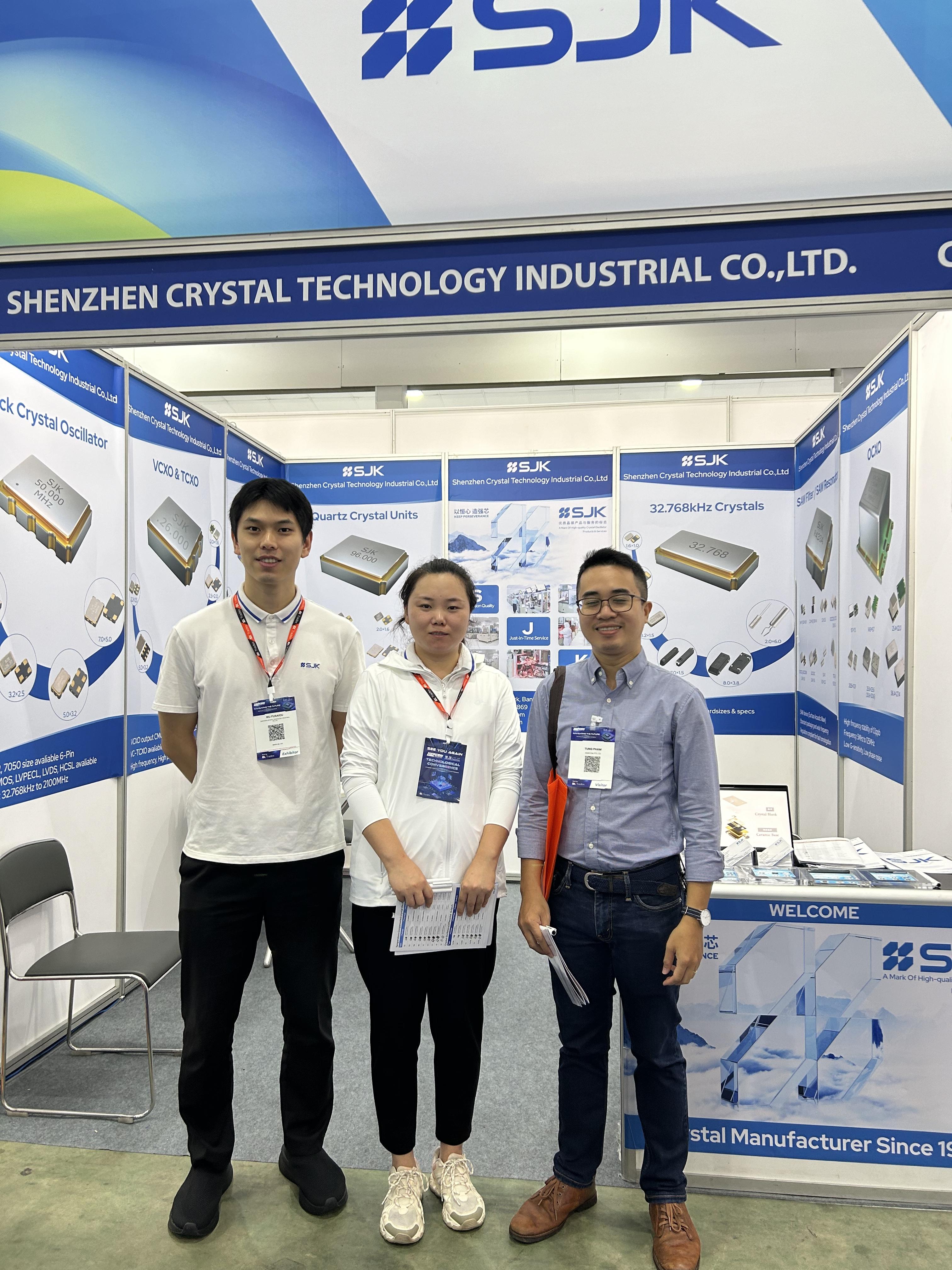 sjk CRYSTAL RESONATOR, SJK BOOTH c13