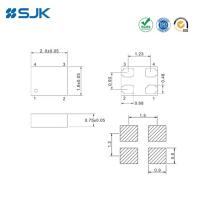China SJK8008 MEMS Programmable Oscillator CMOS 74.25MHz 20PF 20ppm 3.3V Crystal Oscillator for sale