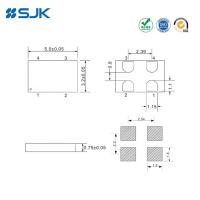 China SMD 5032 MEMS Programmable Oscillator 15pf 106.25 Mhz LVCMOS 20ppm SJK8009 Original for sale