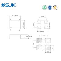 China SJK8008 2016 MEMS Oscillator 1-220MHz 1.62-3.63V, -40~+85℃ for sale