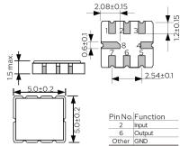 China SMD QCC8C SAW Filter 5.0 X 5.0 For Stable And Accurate Frequency Filtering SGS for sale
