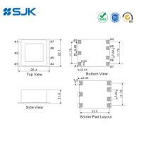 China SMD 25 X 22 X 11mm Size OCXO Support 5-40MHz 3.3V Oven Controlled Crystal Oscillator for sale