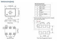 China SMD 7050 VCXO With LVPECL  Output 50.000MHz 3.3V For PC Application for sale