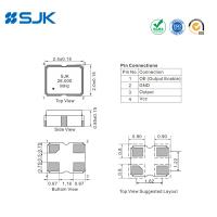China SMD 2520 TCXO / VC-TCXO Crystal Oscillators With Clipped Sinewave Output for sale
