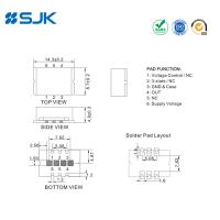 China SMD Big Size 14 X 9.0mm TCXO 5 ~ 40MHz 3.3V For Base Station for sale