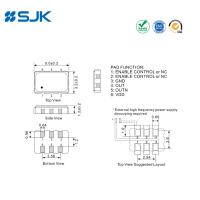 China SMD 5032 HCSL Output Differential Oscillator Support 25-200MHz 2.5-3.3V For Fibre Channel for sale
