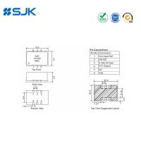 China SMD 14*9*5mm OCXO With 6 Pads 5~40MHz 3.3V Or 5V ±30ppb -40~+85 For Digital Switch for sale