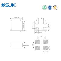 China SJK8009 2520 Size Low Power High Frequency Oscillator With 115 To 137MHz  -40~+125℃ for sale
