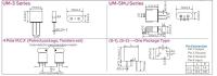 China UM - 5 DIP 3 Pins Crystal Filter Support 21.7MHz To 45MHz For Wireless Telemetry for sale