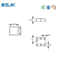 China SMD 3.0*3.0mm Saw filter DCC6C 966.34MHz with 30MHz bandwidth for Wireless Communication for sale