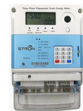 China Prepaid Split Keypad LORA RF Single Phase Smart Electricity Meter 230V 80A with CIU for sale