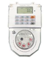 China STS Prepaid Multi Jet Dry Dial Water Meter DN15-DN25 with Customer Interface Unit for sale