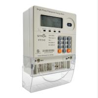 China TOU Tariffs Prepaid Smart Single Phase Energy Meter 230V Keypad Type for sale