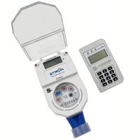 China Brass Smart Water Meter R160 STS CIU Remote Control IP68 Prepaid 1km Range for sale