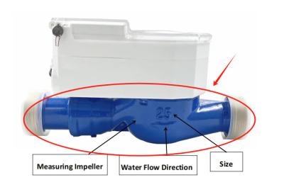 China STW36-B NB-IOT Smart Water Meter with 0.1-90°C Temperature Range and 1.6 MPa Pressure Rating for sale
