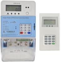China Stron STE38-S Single Phase Smart Prepaid Electricity Meter 230V 50-60Hz with Low Credit Alarm for sale