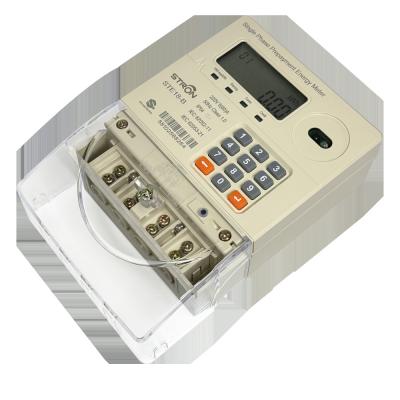 China 2025 New Type Single Phase STS With Keypad Smart Prepaid Meter for sale