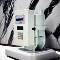 China Stron STG16-A Prepaid Gas Meter G1.6 Domestic LCD Display RF Wireless 99999.999 Cubic Meters for sale