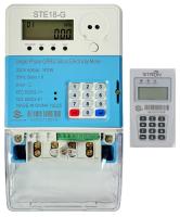 China Stron STE38-S Class 1 Single Phase STS Prepaid Smart Meter 230V 0-99999.99 kWh for sale
