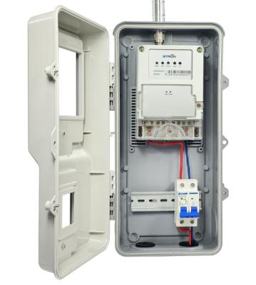 China AMI System Compatible Smart Prepaid Electricity Meter Effortless Reading with GPRS and LoRa-RF Remote Data Transmission for sale
