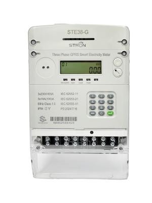 China Split Keypad Smart Prepaid Electricity Meter with Keypad Input Way and 30 V/m RF Immunity Rating for sale