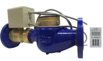 China Screw Thread Connectivity Irrigation Water Meters for Billing and Online Vending System for sale
