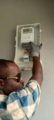 China Stronpay Vending Software and 80A Maximum Current in Smart Prepaid Electricity Meter with STS Standard Protocol for sale