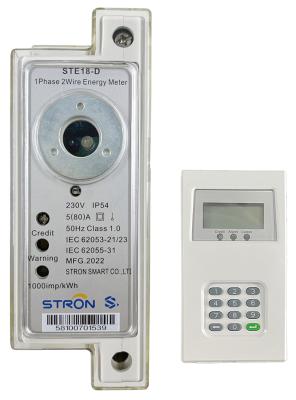 China 100 Amps Maximum Current Commercial Electric Meter -25C-70C for Precise Energy Measurements for sale