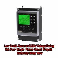 China Single Phase Smart Prepaid Electricity Meter 230V Keypad Input 300 Units Capacity for sale